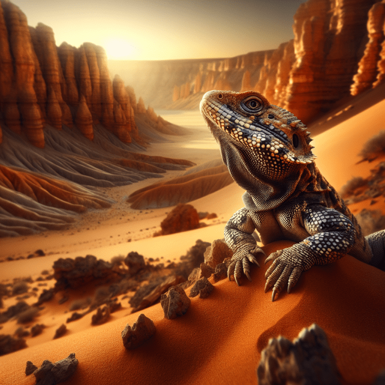 Desert Lizards Climate Adaptations