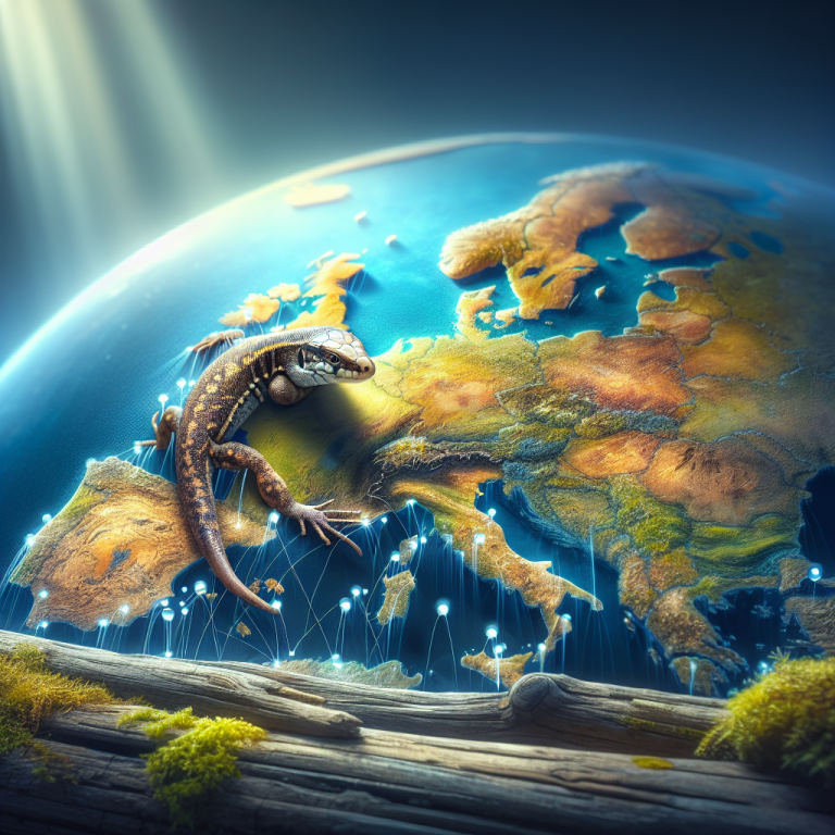 Lizard Distribution Maps in Europe