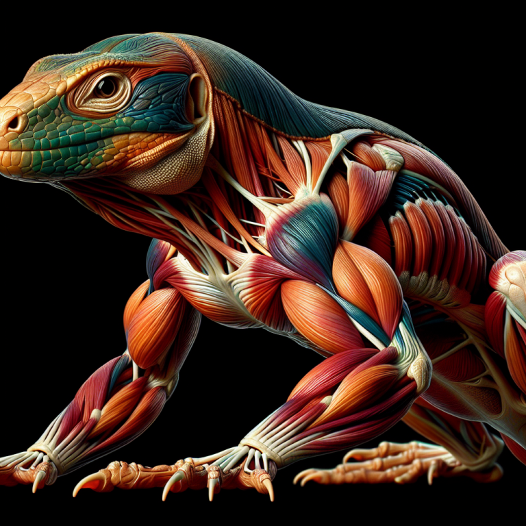 Lizard Muscular Anatomy