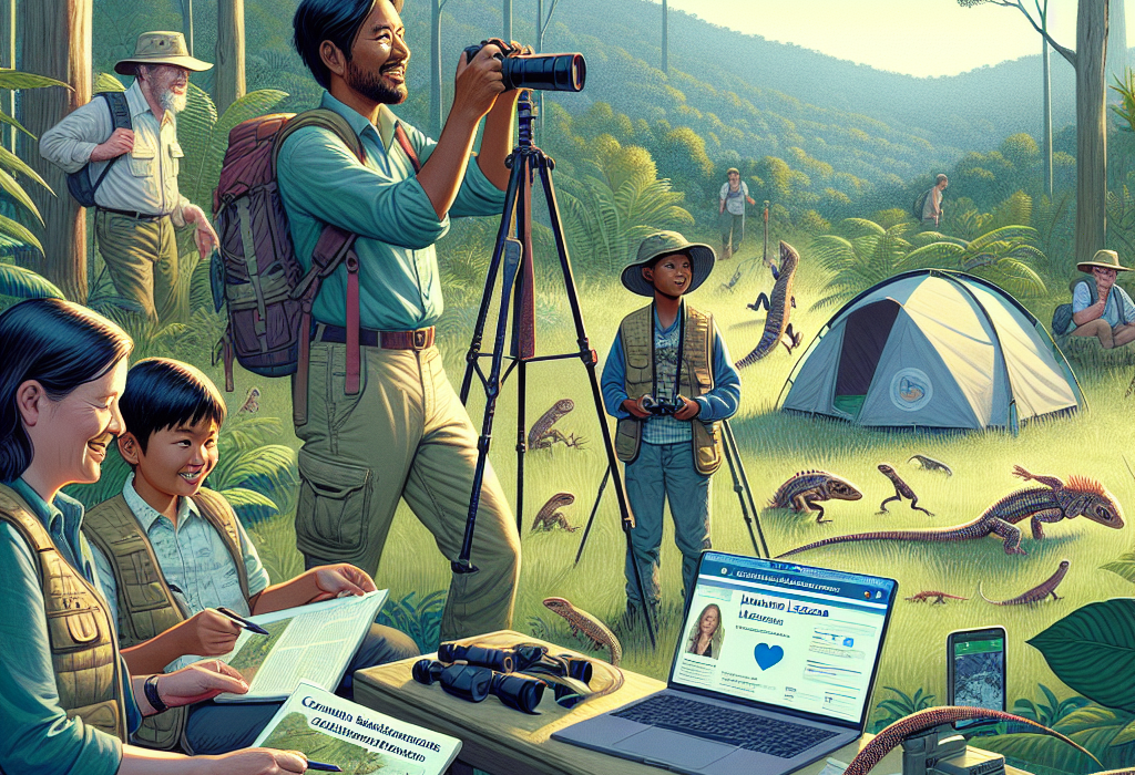 Australian Rainforest Lizards: Become a Citizen Scientist Guide