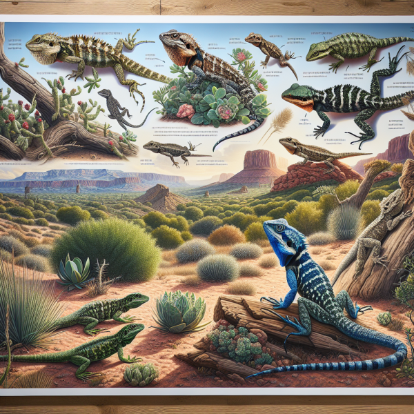 Lizards Defend Using Camouflage: A Family Guide