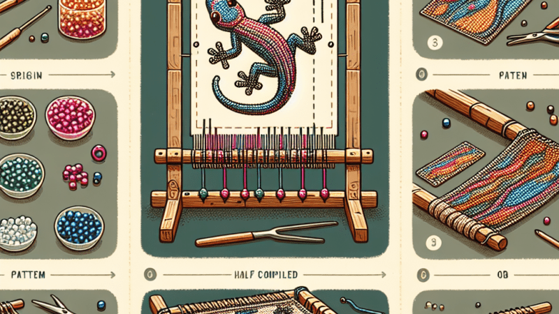 Lizard Beadwork Jewelry Patterns: A Family Guide