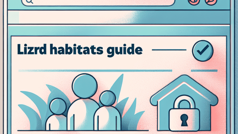 Lizard Habitats Guide: Unveiling Secrets for Families