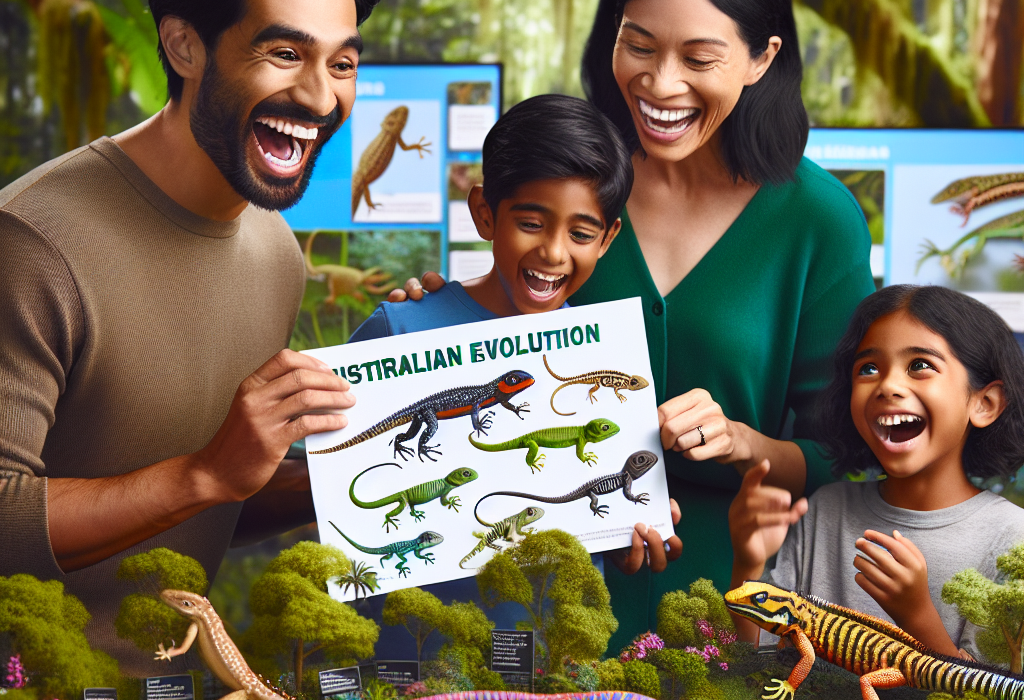 Lizard Evolution in Australian Rainforests: Discover & Learn