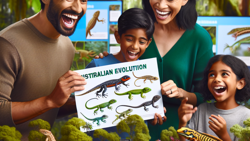 Lizard Evolution in Australian Rainforests: Discover & Learn