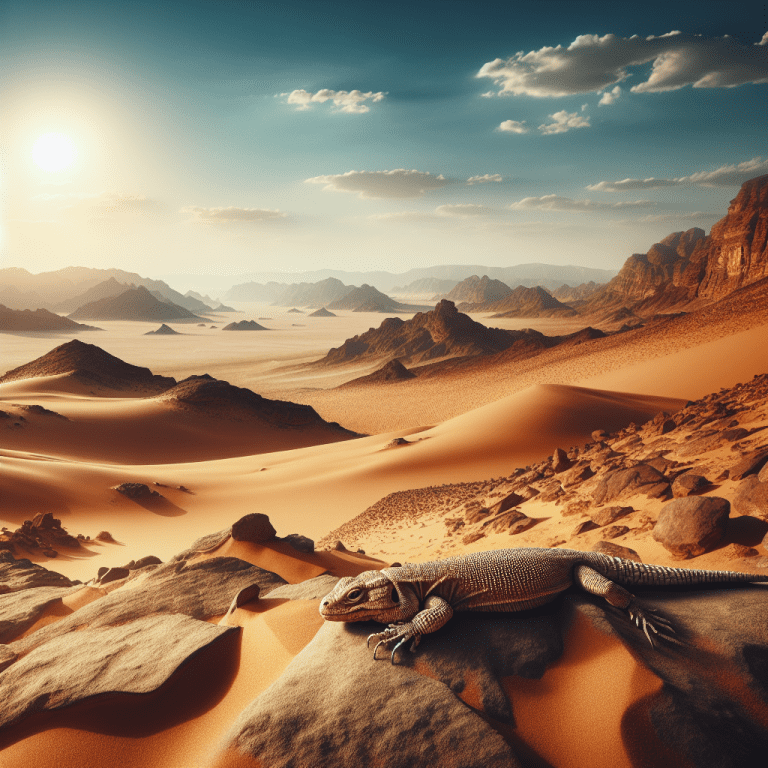 Sahara Desert Lizard Species
