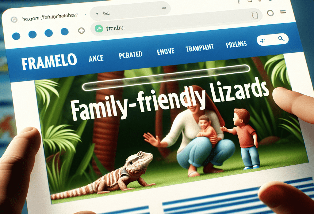 Family-Friendly Lizards: A Comprehensive Guide for Parents